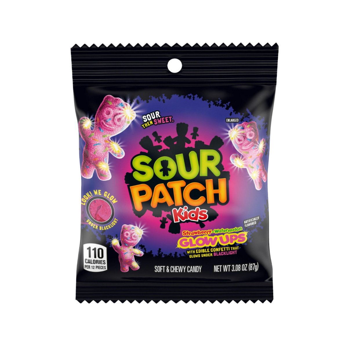 Sour Patch Glow Up – Limited Edition – USA Candy – 99g, 2,99
