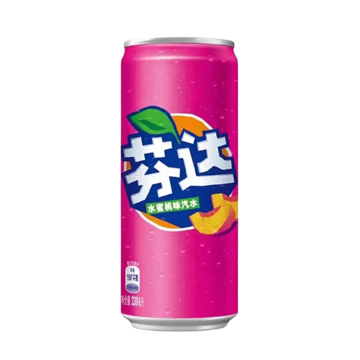 Fanta - Peach - China - 330ml [CN], 2,49