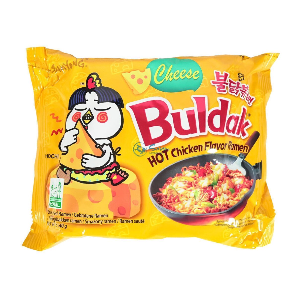 Samyang - Buldak Cheese Hot Chicken Flavor Ramen - 140g [KR], 3,99